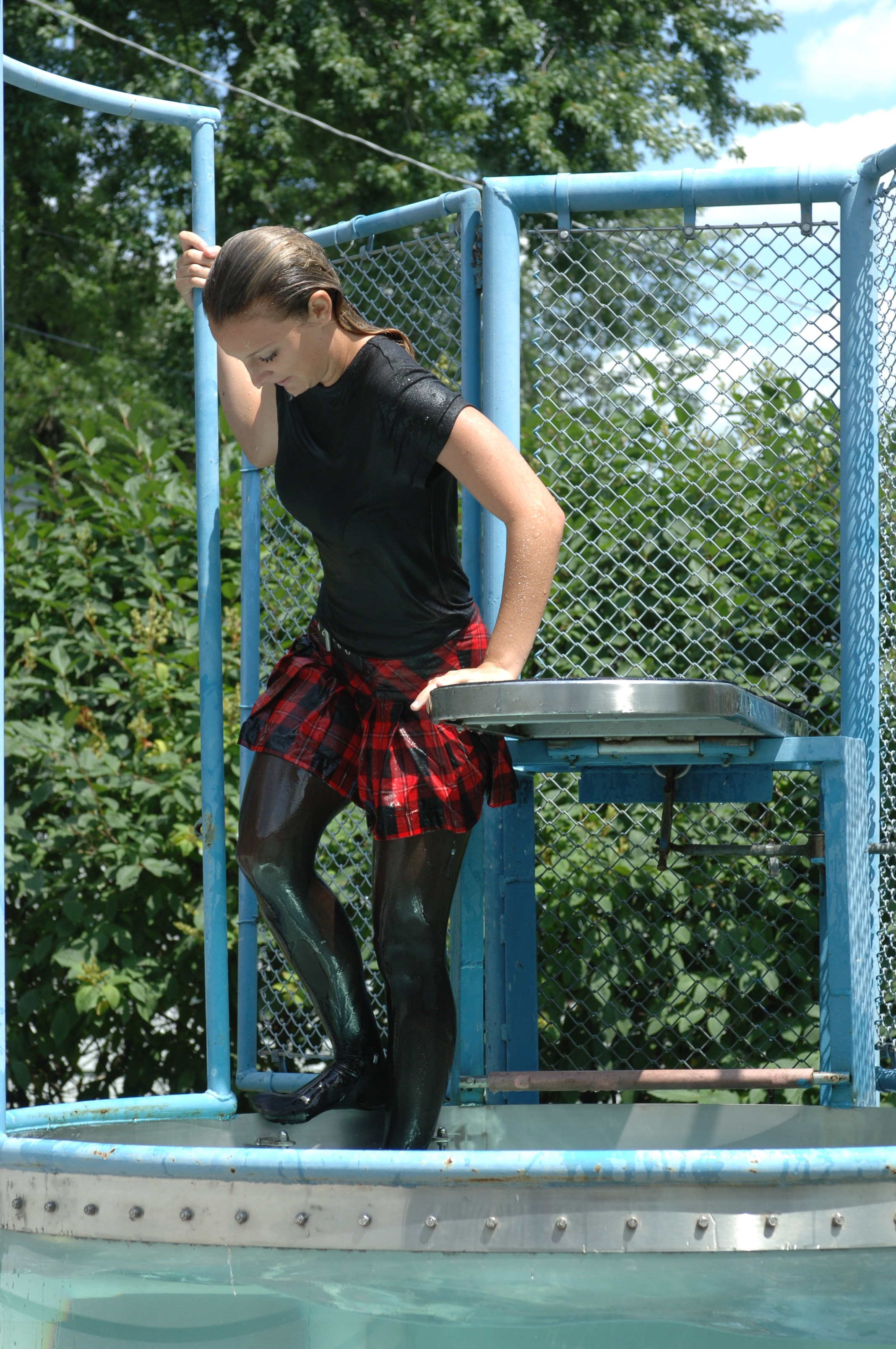 Dee School Girl Dunk Tank Gallery